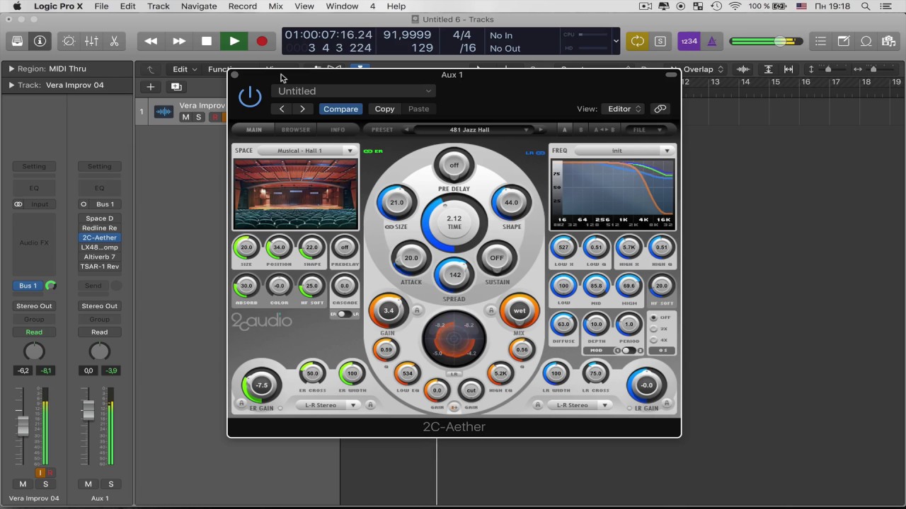 Lexicon 480 emulation plugins comparison - YouTube