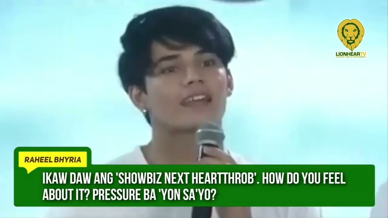 Raheel Bhyria, "next heartthrob" a challenge for him to live up to his ...