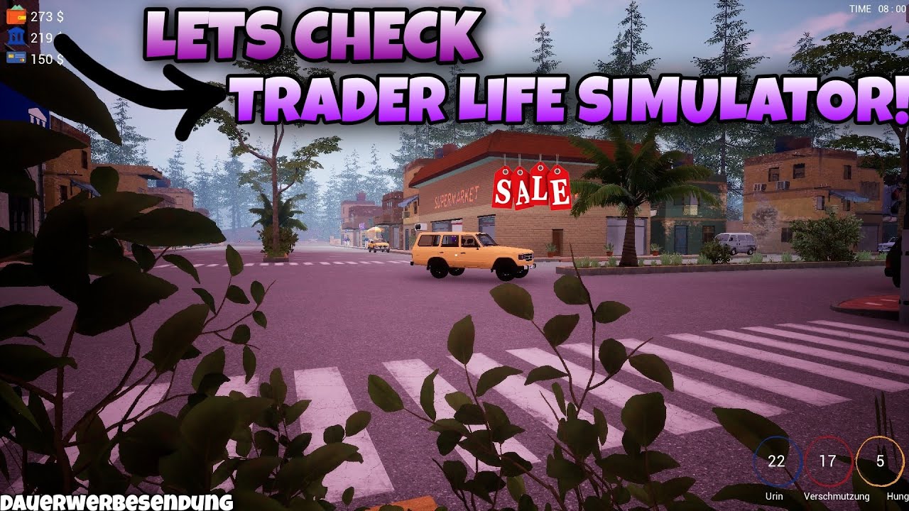 Let's Check Trader Life Simulator / Wir bauen unser Geschäft auf! - YouTube