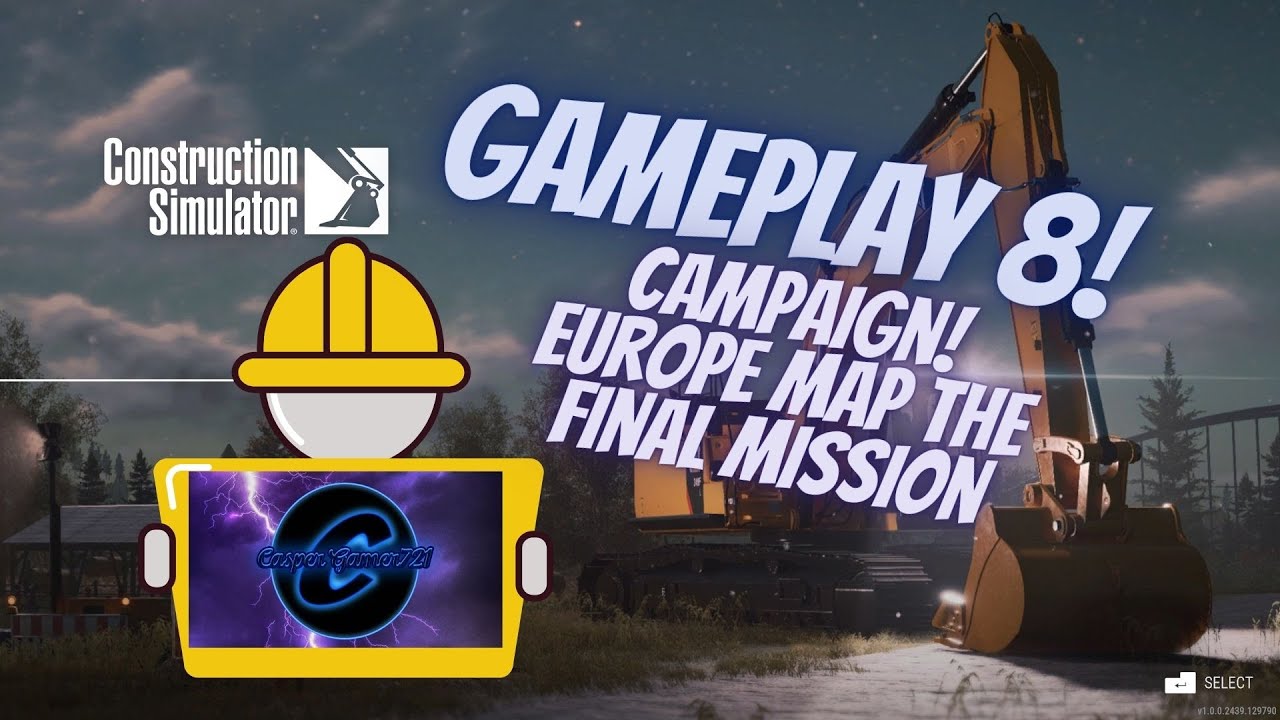 construction simulator 2022; building, simulation. campaign gameplay 8 ...