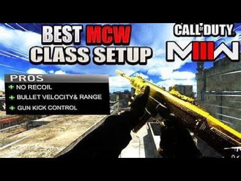 50+ Kill Game with Meta MCW Class In Call of Duty MW3 Ranked - YouTube