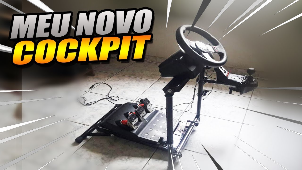 MEU NOVO COCKPIT !!! COCKPIT ÁGUIA RACING TOYS - YouTube