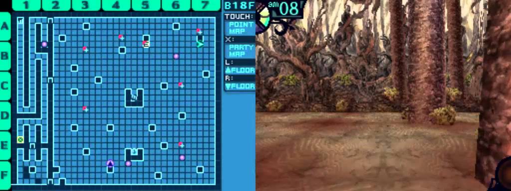 EO1 Post Game - 2 - Alraune and B18F Spatial Distortion Maze - YouTube