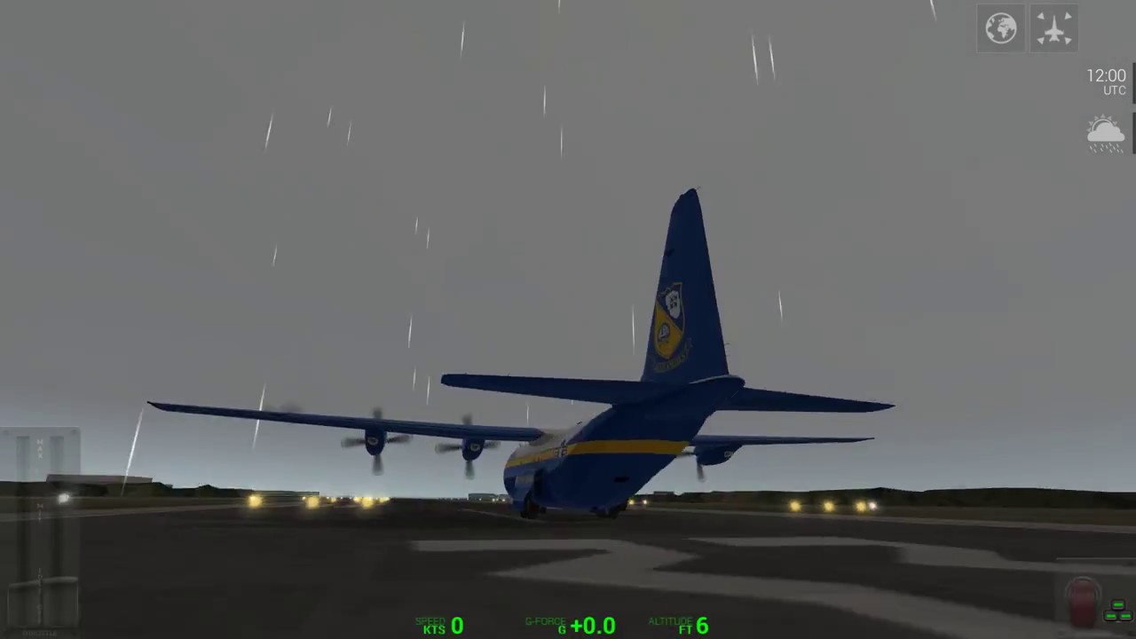 Blue Angels Aerobatic Flight Simulator - Big Plane - YouTube