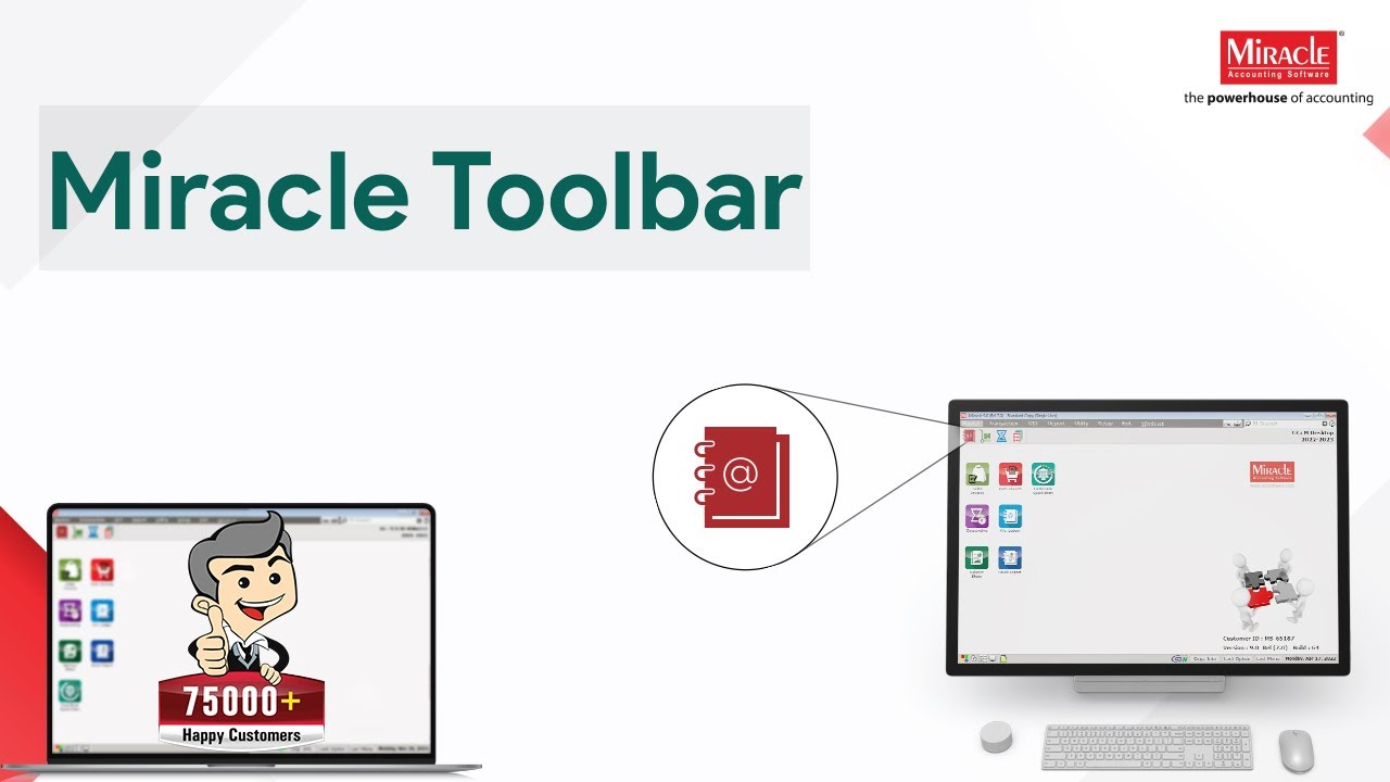 Quick Access Tool Bar in Miracle Accounting Software | New features of ...