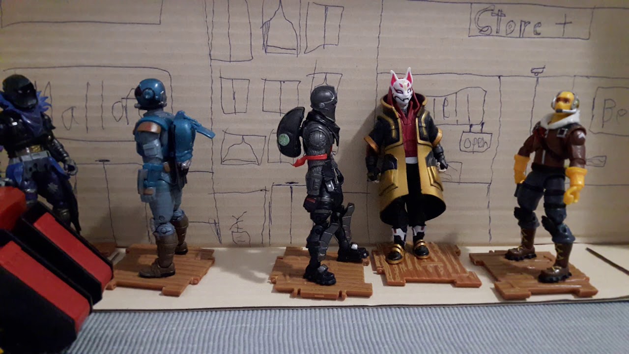 My fortnite stop motion - YouTube