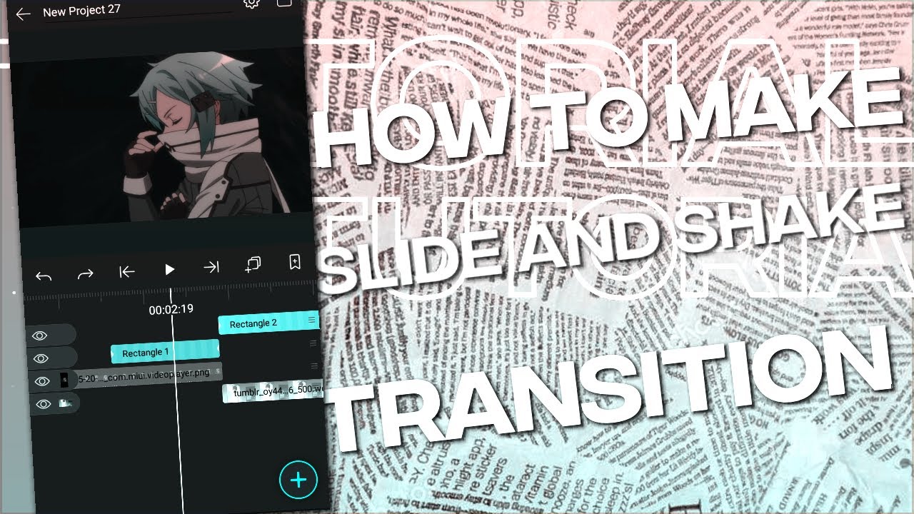 How to make Slide And Shake Transition | alight motion - YouTube