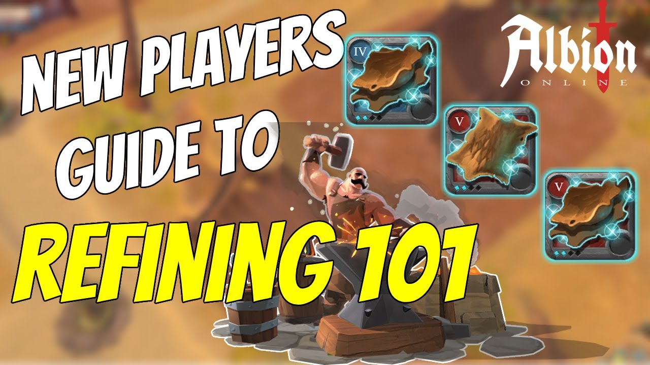 Small Scale Refining For Beginners | Complete Guide | Albion Online - YouTube