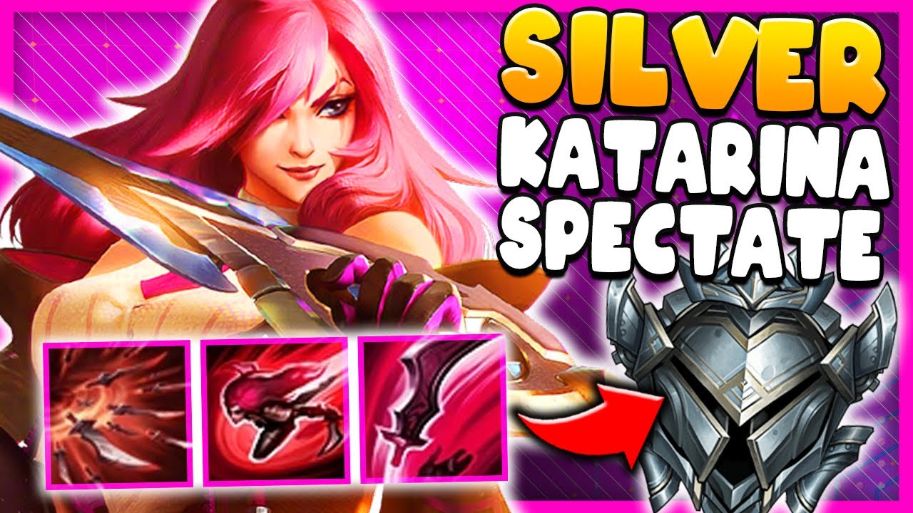 COACHING A SILVER KATARINA PLAYER | Spectating One of my Fans! - League ...