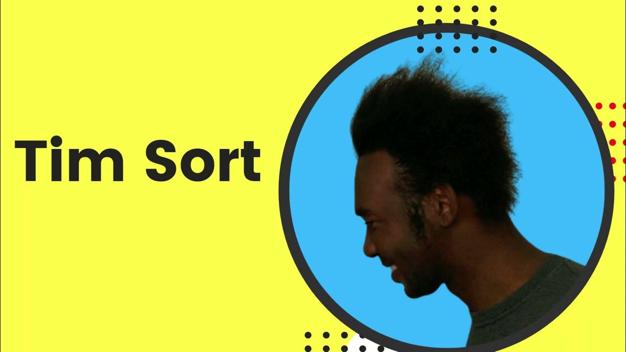 Tim Sort Graphic Tutorial Youtube