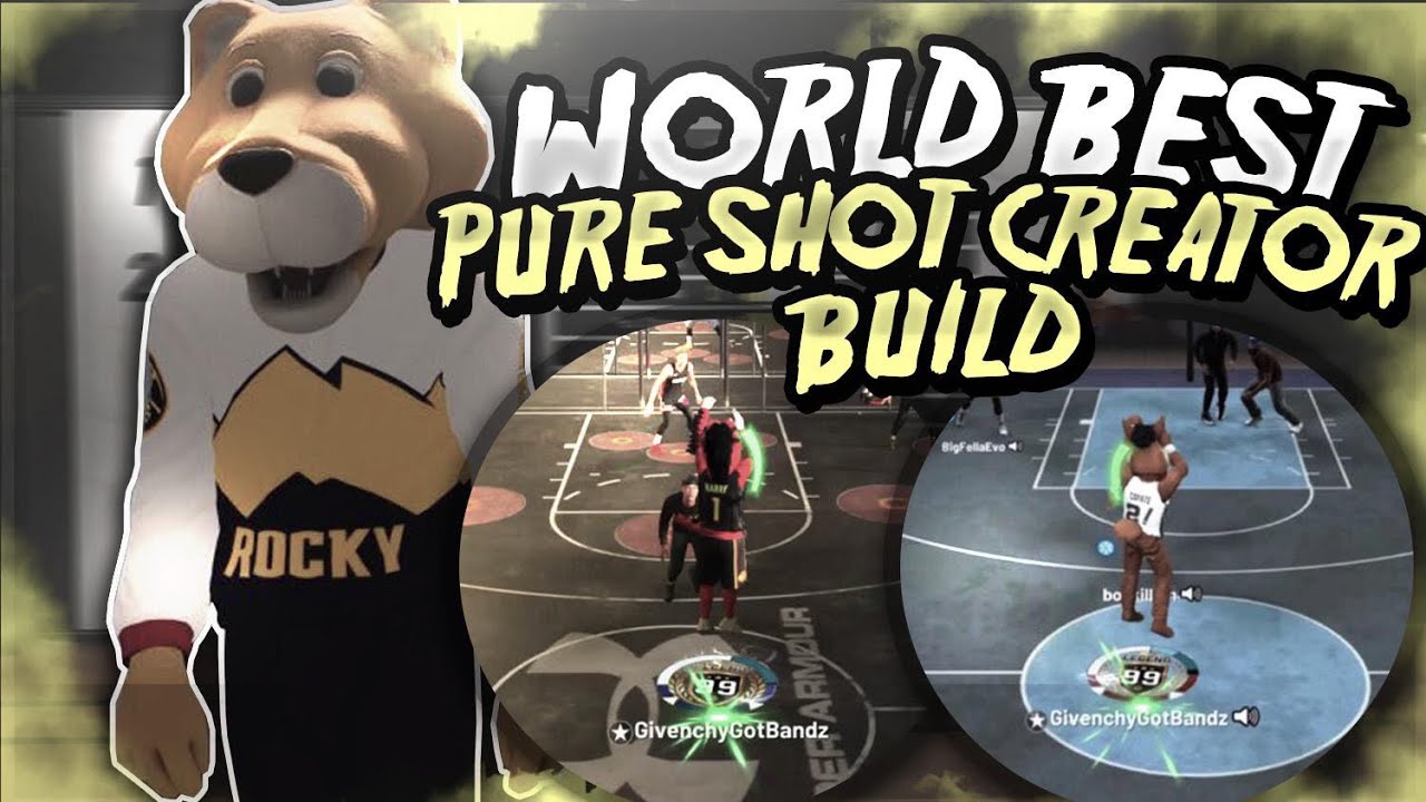NBA 2K19! Game Breaking PURESHOT CREATOR BUILD BEST 99 OVERALL BUILD ...