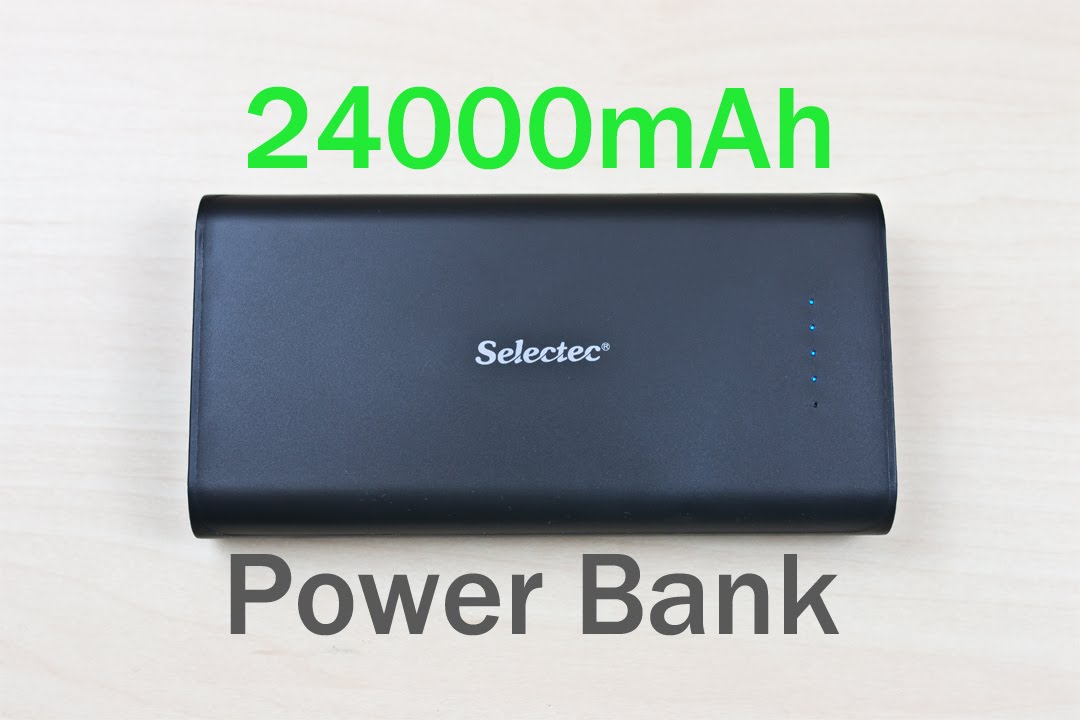 Selectec 24000mAh External Battery Pack Review! - YouTube
