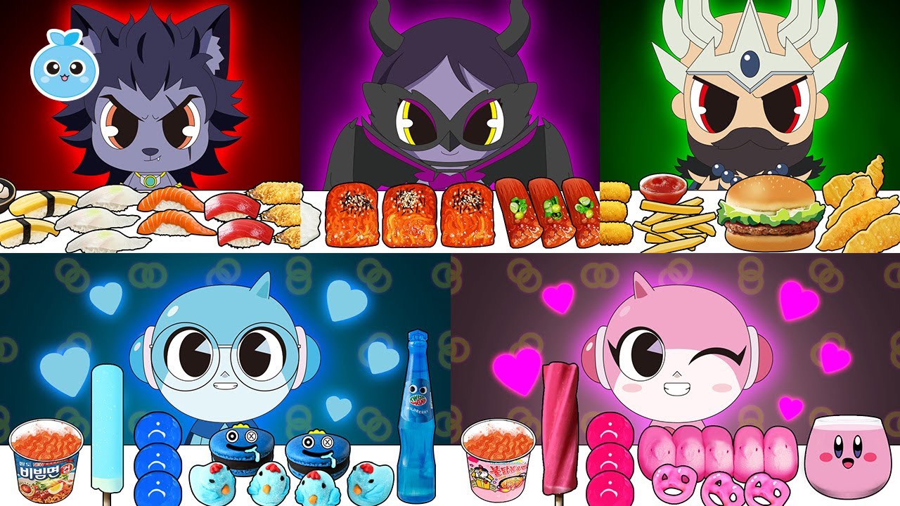 신비아파트 먹방 모음 / 차원도깨비의 7개의 세계 / Shinbi House - YouTube