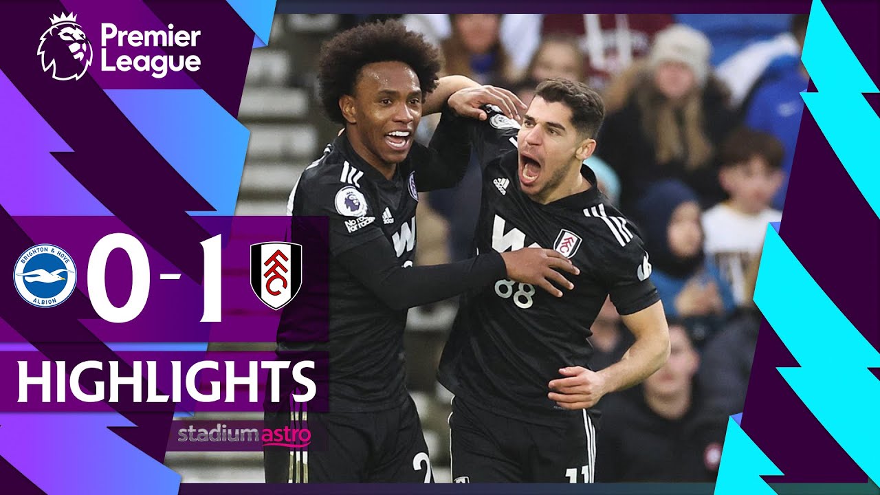 EPL Highlights: Brighton 0 - 1 Fulham | Astro SuperSport - YouTube