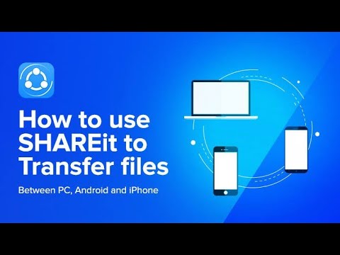 How to Use Shareit on Laptop - Shareit Mobile to PC Connect to Transfer ...