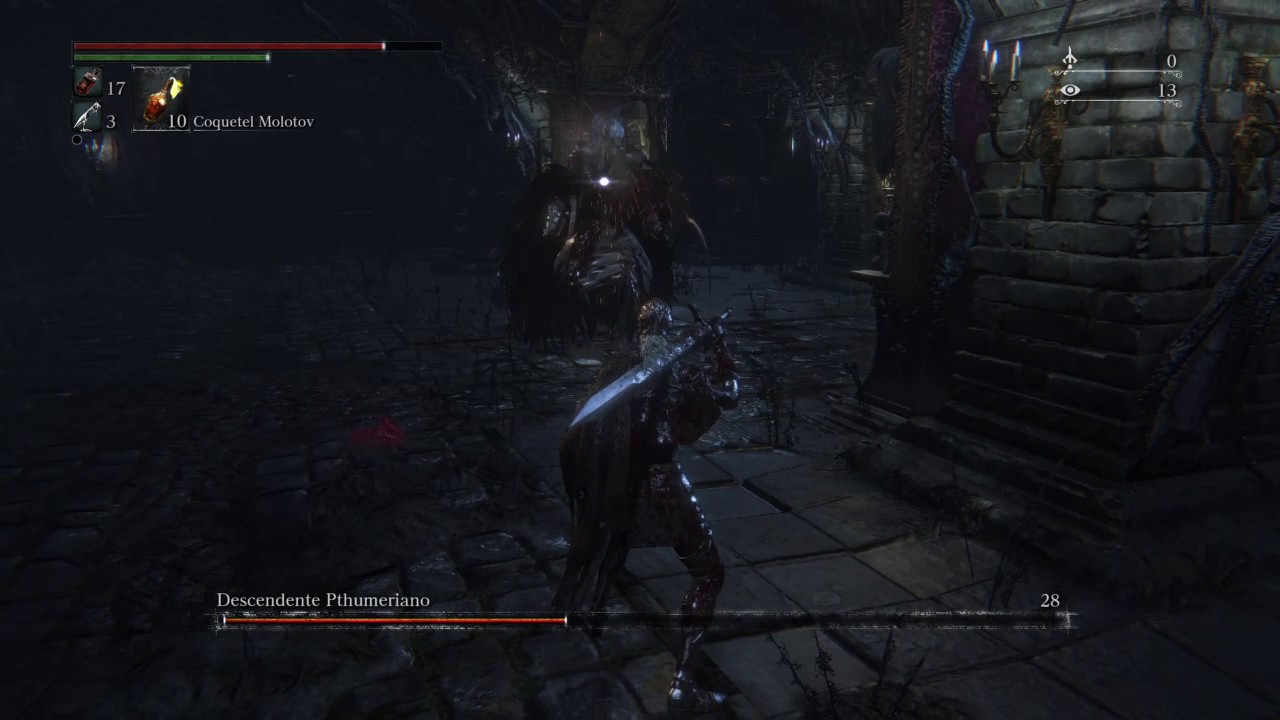 Bloodborne : Pthumerian Descendant - YouTube