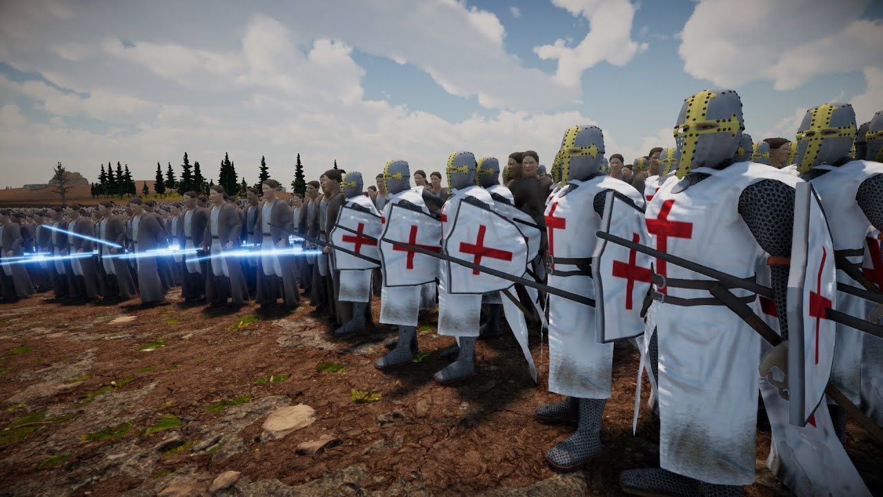 50,000 STAR WARS JEDI ARMY VS 2,000,000 WOLFRATS | UEBS2 MOD | STAR WAR ...