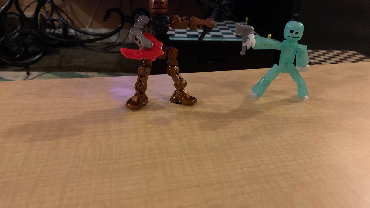 Click bot VS stick bot - YouTube