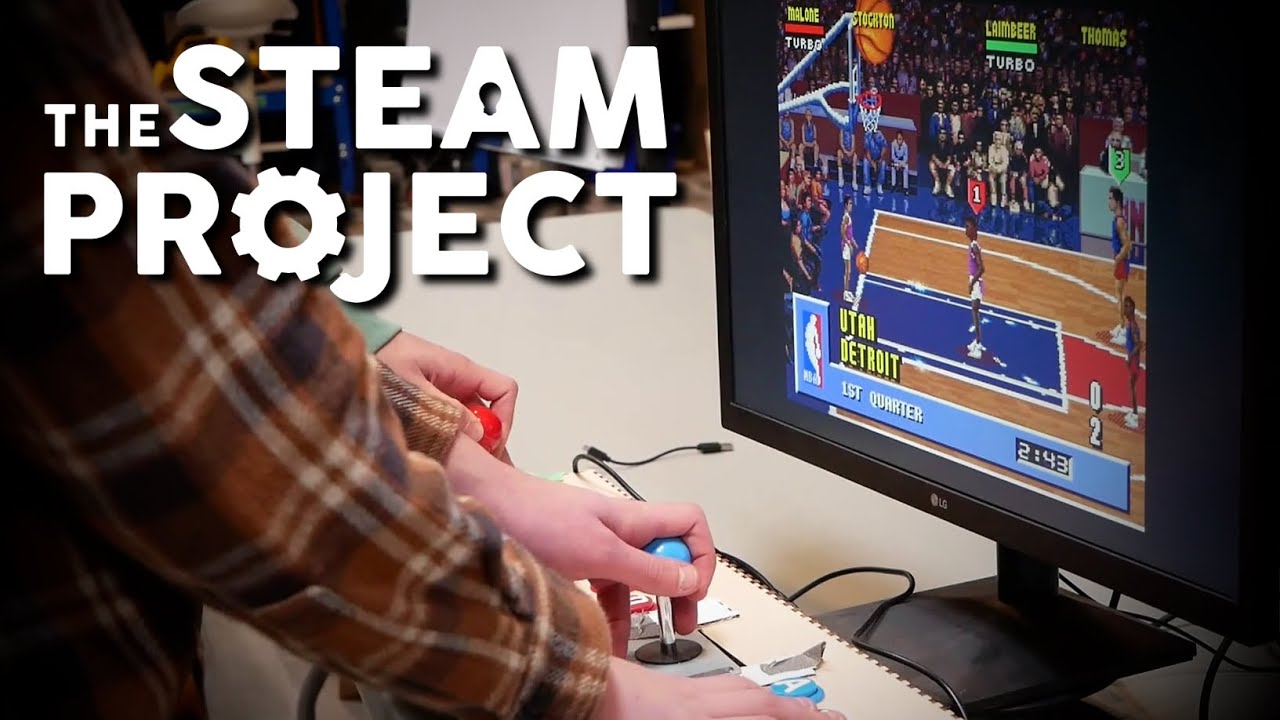 Making an Arcade Machine at The STEAM Project - Kordian Mazurkiewicz ...