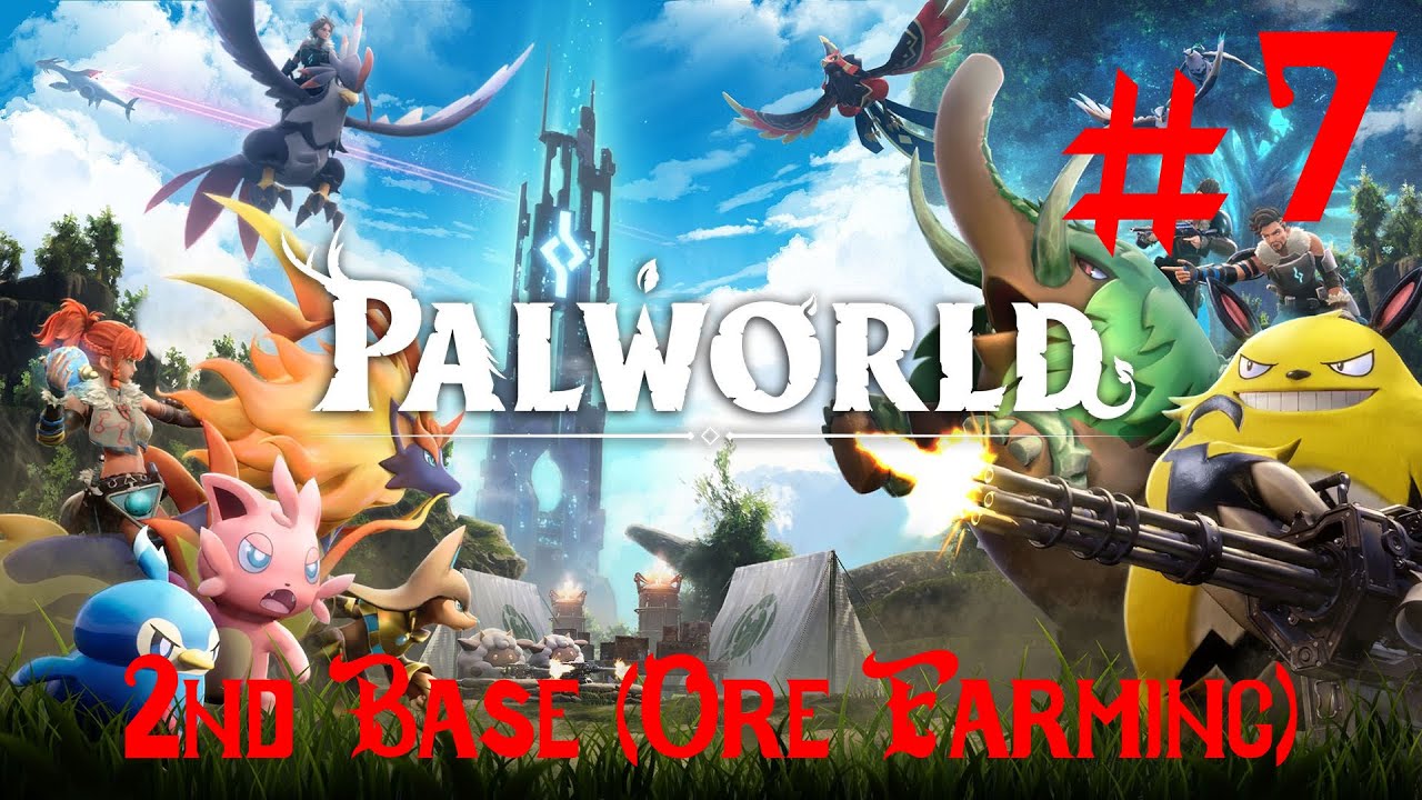 Palworld Walkthrough Part 7 - 2nd Base [Ore Farming] (No Commentary ...