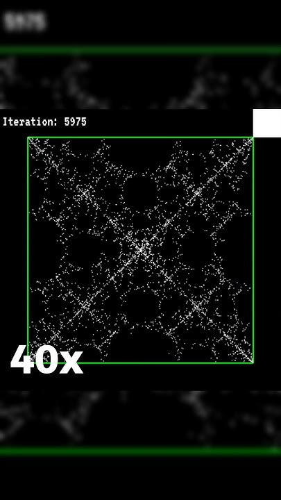 chaos game with sfml.net: box leaf-like fractal #chaos #programming #coding #code #sfml - YouTube
