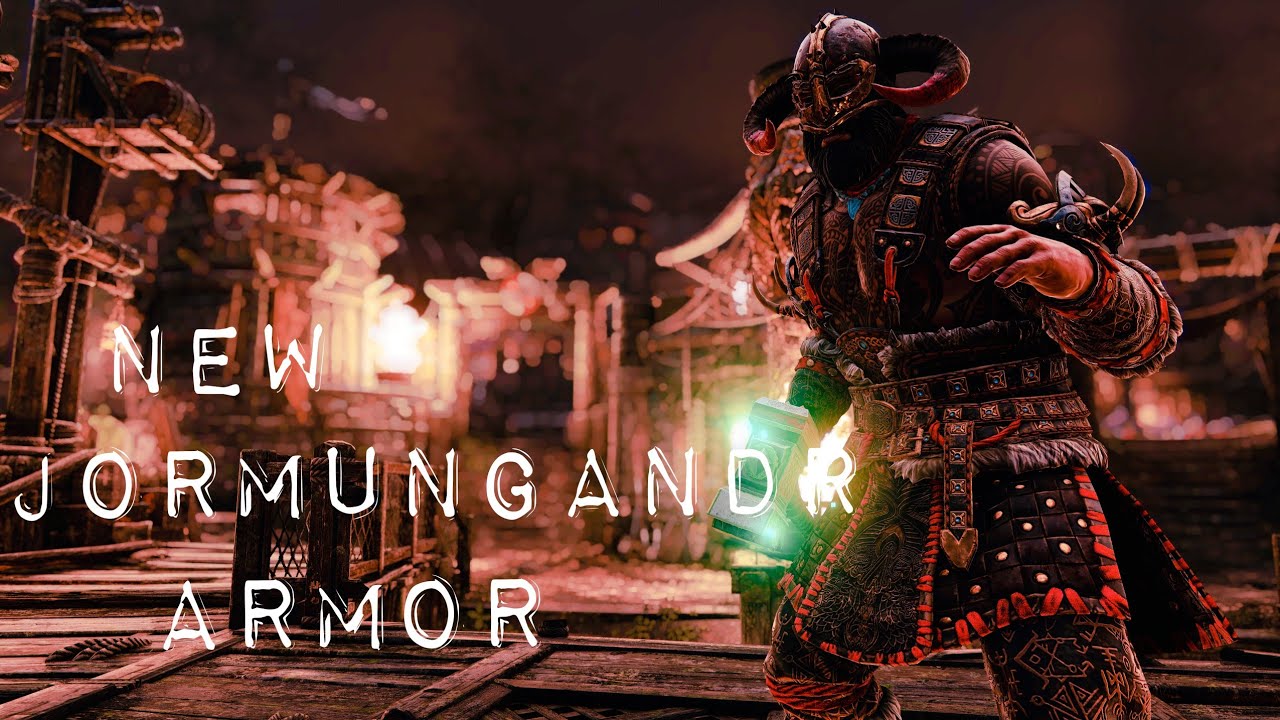 NEW Jormungandr Armor Showcase [For Honor] - YouTube