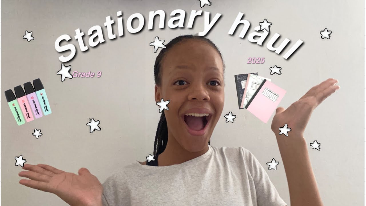 Stationary HAUL + Talking about my first year of high school experience ... Stationary HAUL + Talking about my first year of high school experience ...