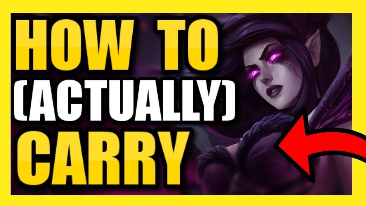 HOW TO *ACTUALLY* CARRY! | Episode 1 | Morgana | Best Morgana Build ...