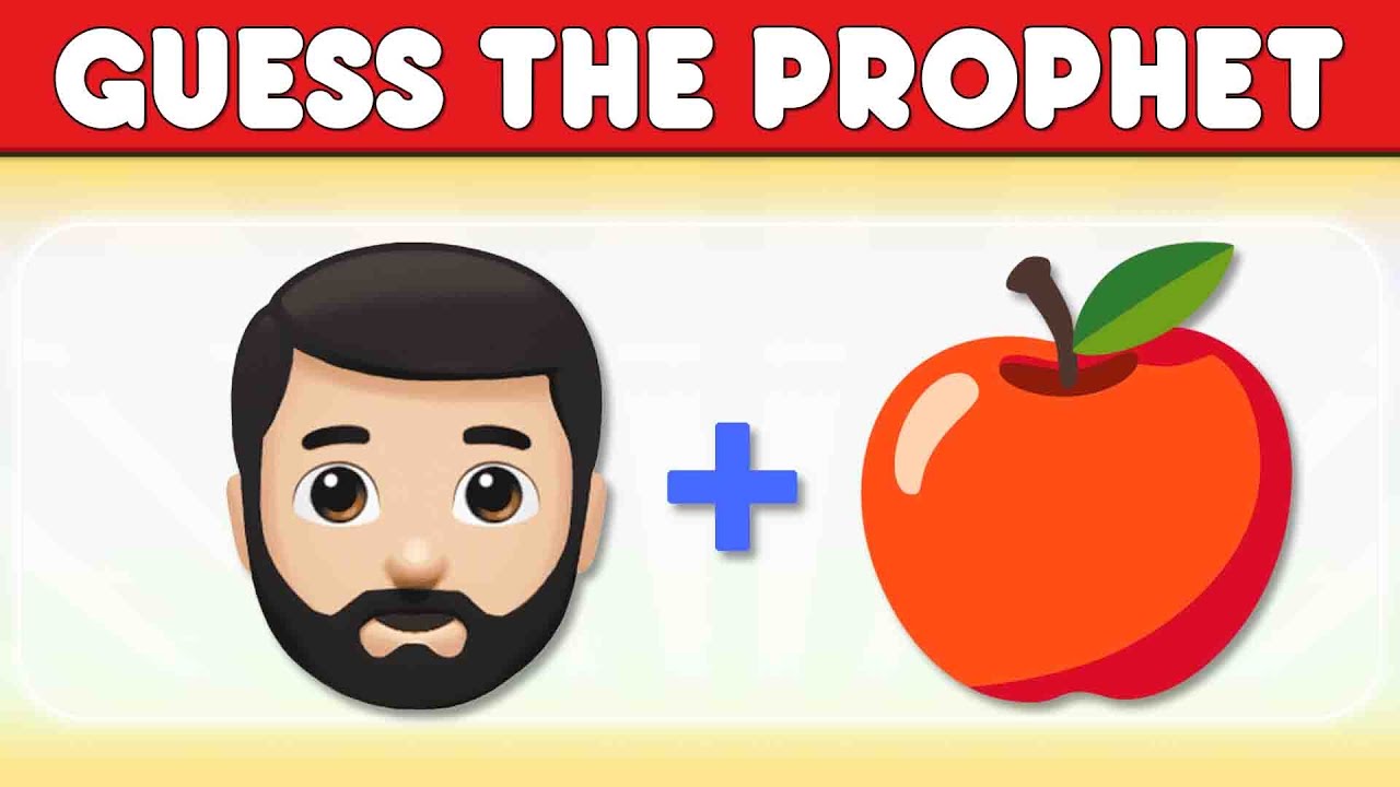 Guess The Prophet By Emoji 🕋⌛ Islamic Quiz - YouTube