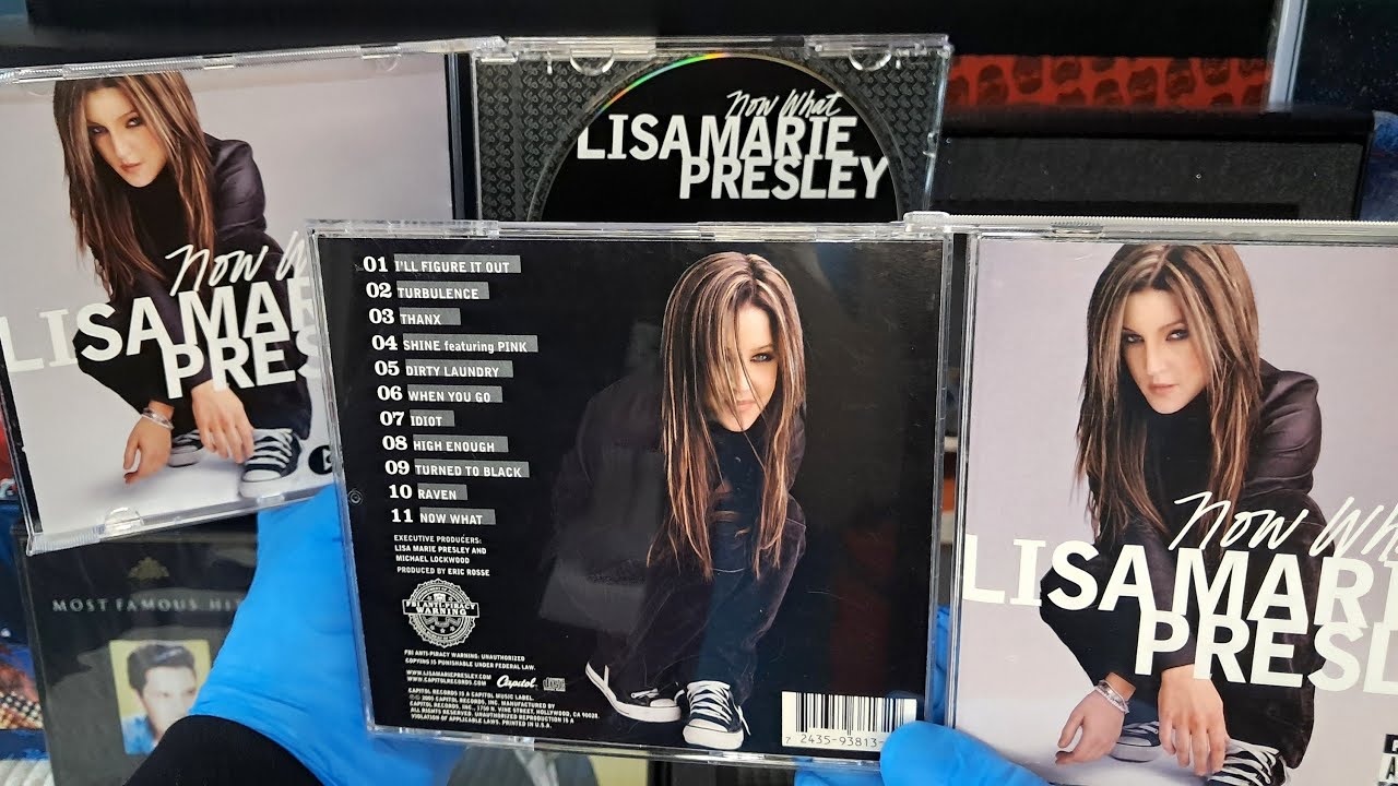 Lisa Marie Presley Now What CD Album 2005 Rare Collection - YouTube