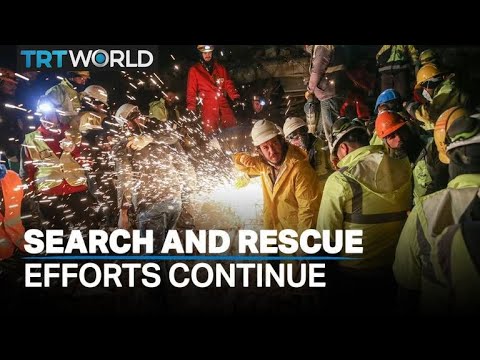 Search and rescue efforts continue to find earthquake survivors - YouTube