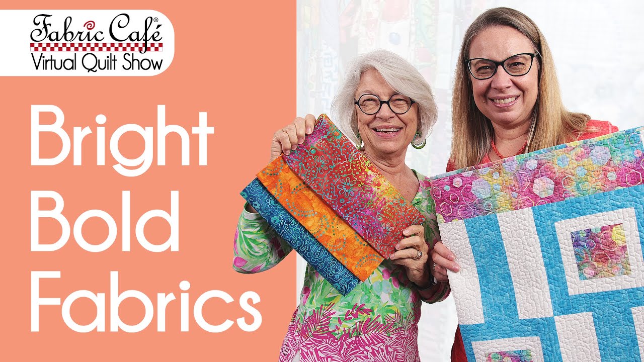 How to use BRIGHT Fabrics in a 3-Yard Quilt! - YouTube