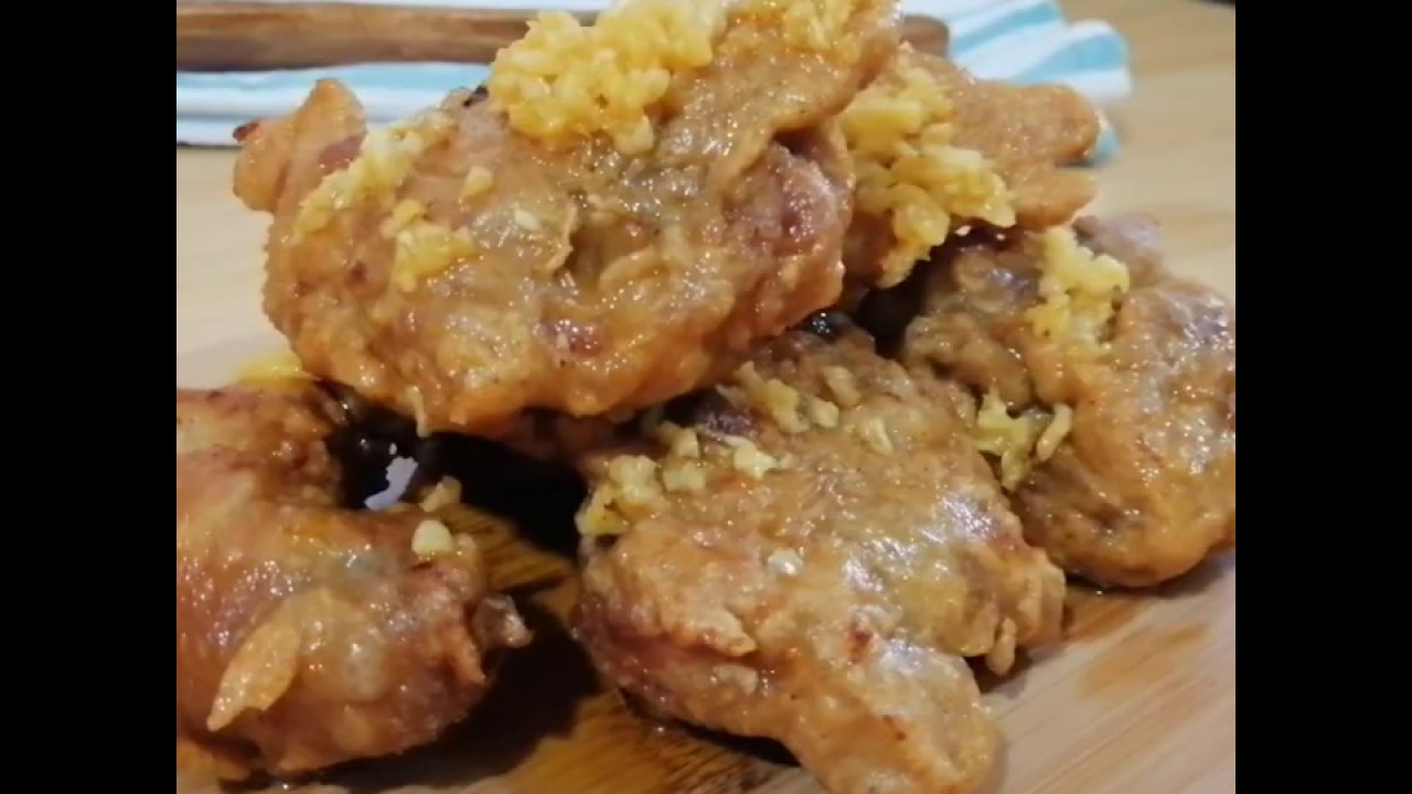 Crispy Buttered Garlic Chicken - YouTube