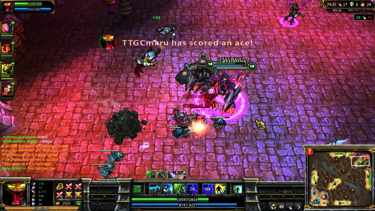 LoL - Phantom Dancers Cho'Gath - YouTube