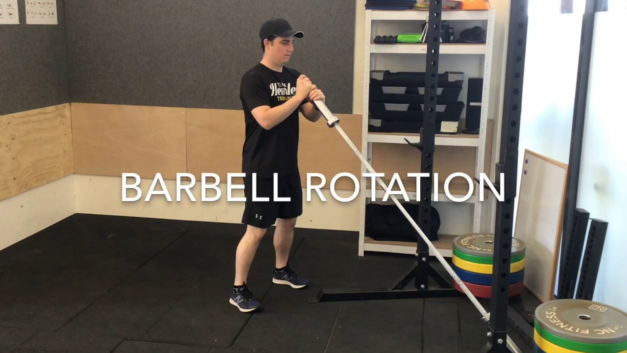 Barbell Rotation - YouTube
