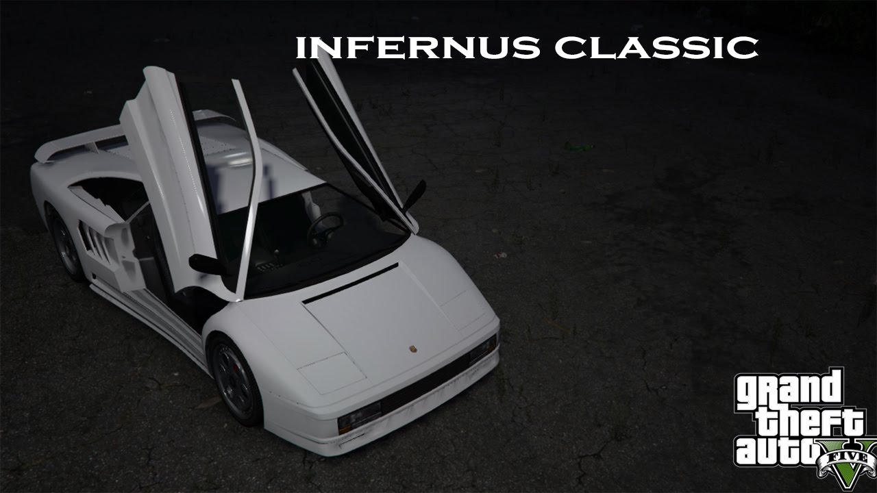 Nuova Auto infernus classic Grand theft auto five w/ manux - YouTube