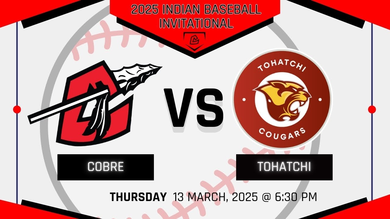 Cobre vs Tohatchi - Cobre Indian Baseball Invitational - Game 4 - YouTube