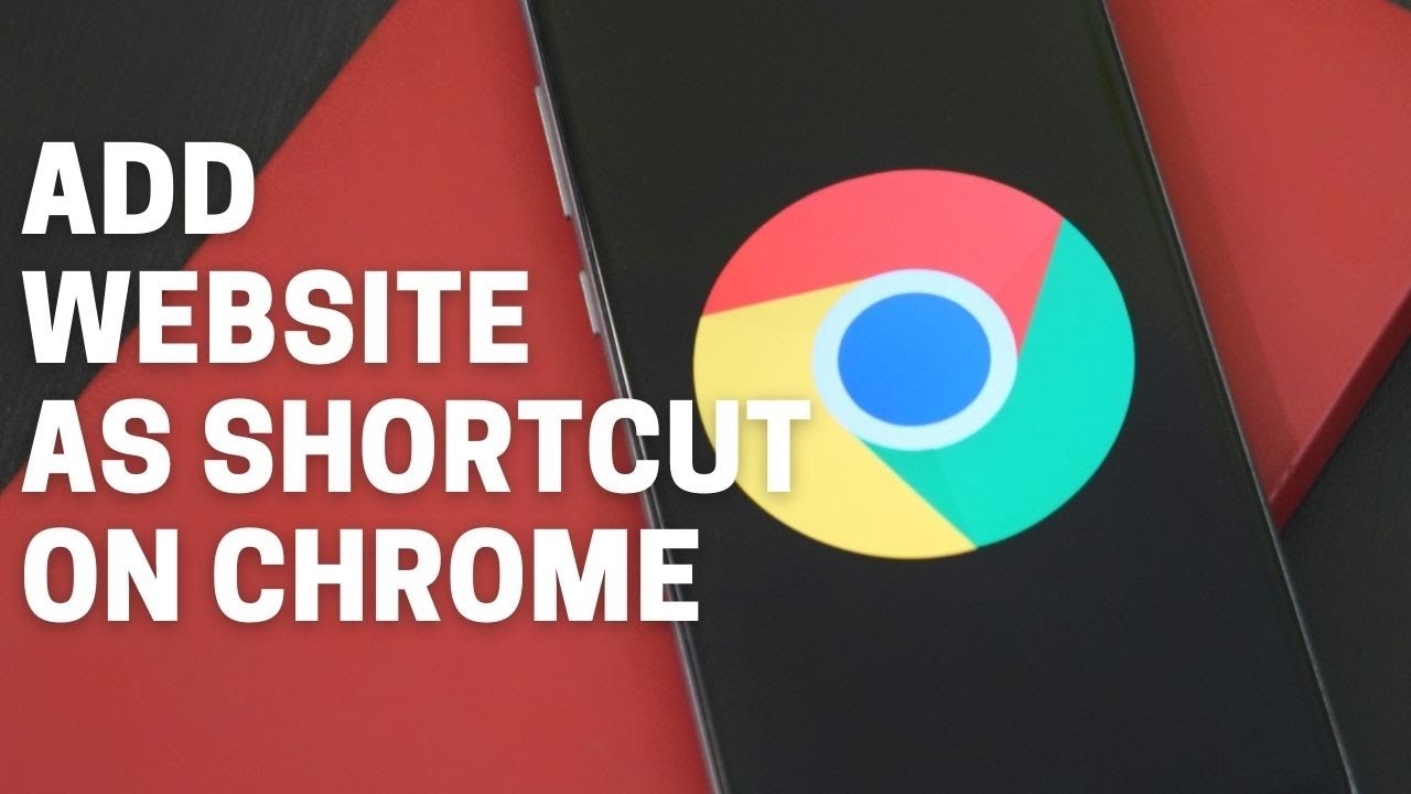 How to Add Website as Shortcut on Chrome Desktop Browser in Windows 10 ...