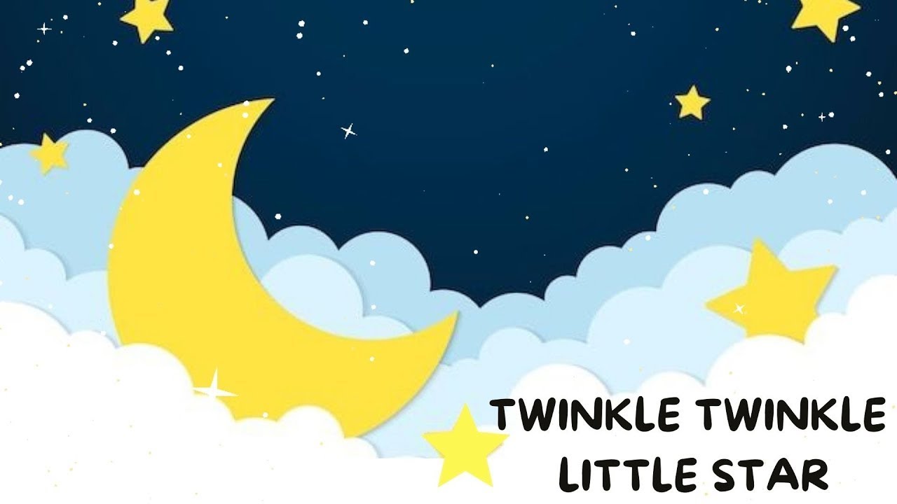 Twinkle Twinkle Little Star Nursery Rhymes with lyrics - YouTube