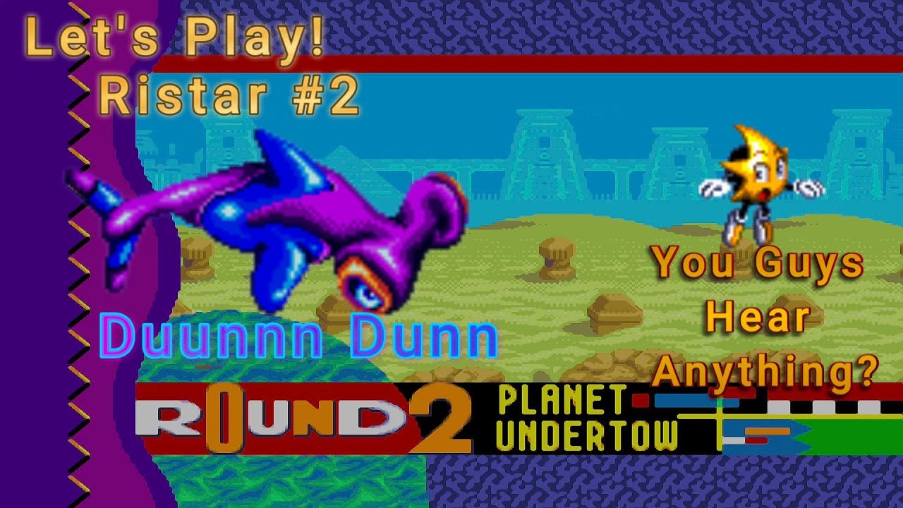 Let's Play! Ristar Part 2! Going Down Under! - YouTube