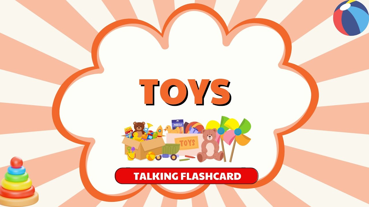 Learn TOYS Vocabulary | Talking Flashcards - YouTube