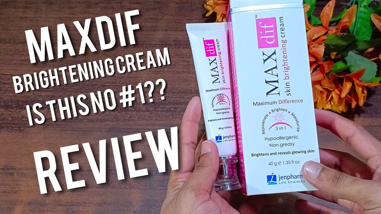 Maxdif Brightening Cream | is this Pakistan's No1 brightening Cream ...