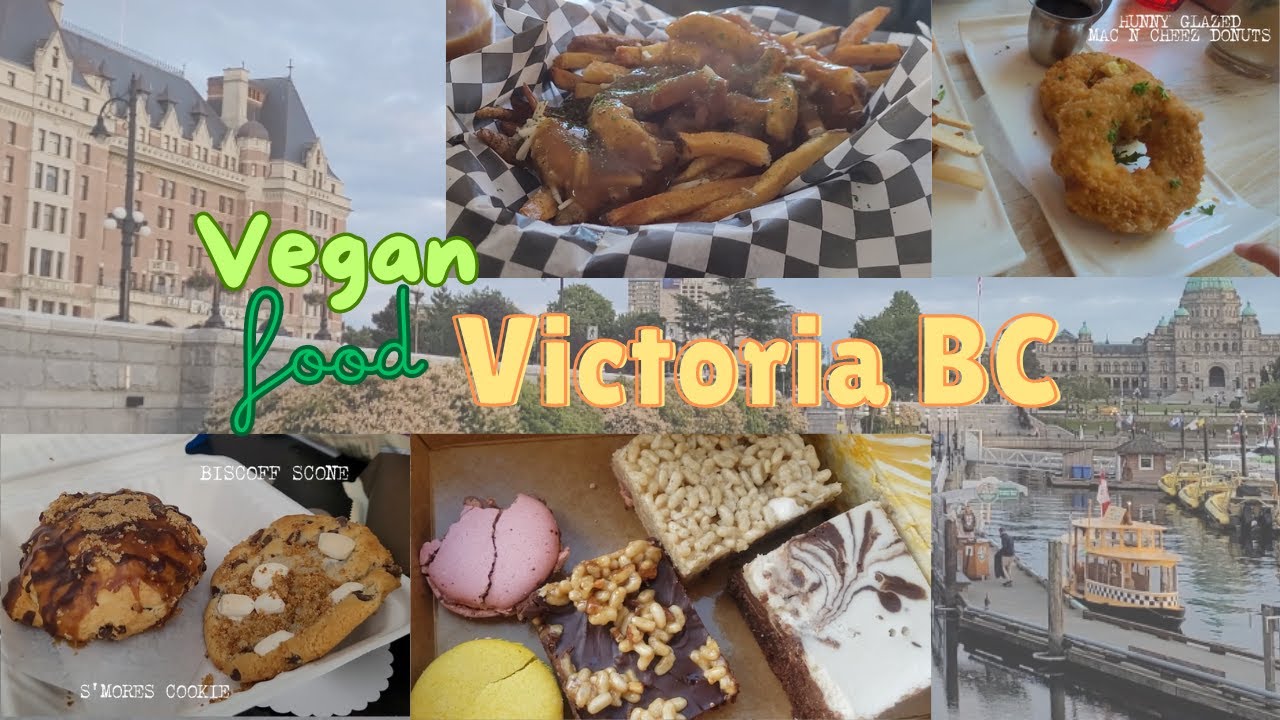 Vegan Food Crawl in Victoria, BC, Canada! Summer 2024 - YouTube