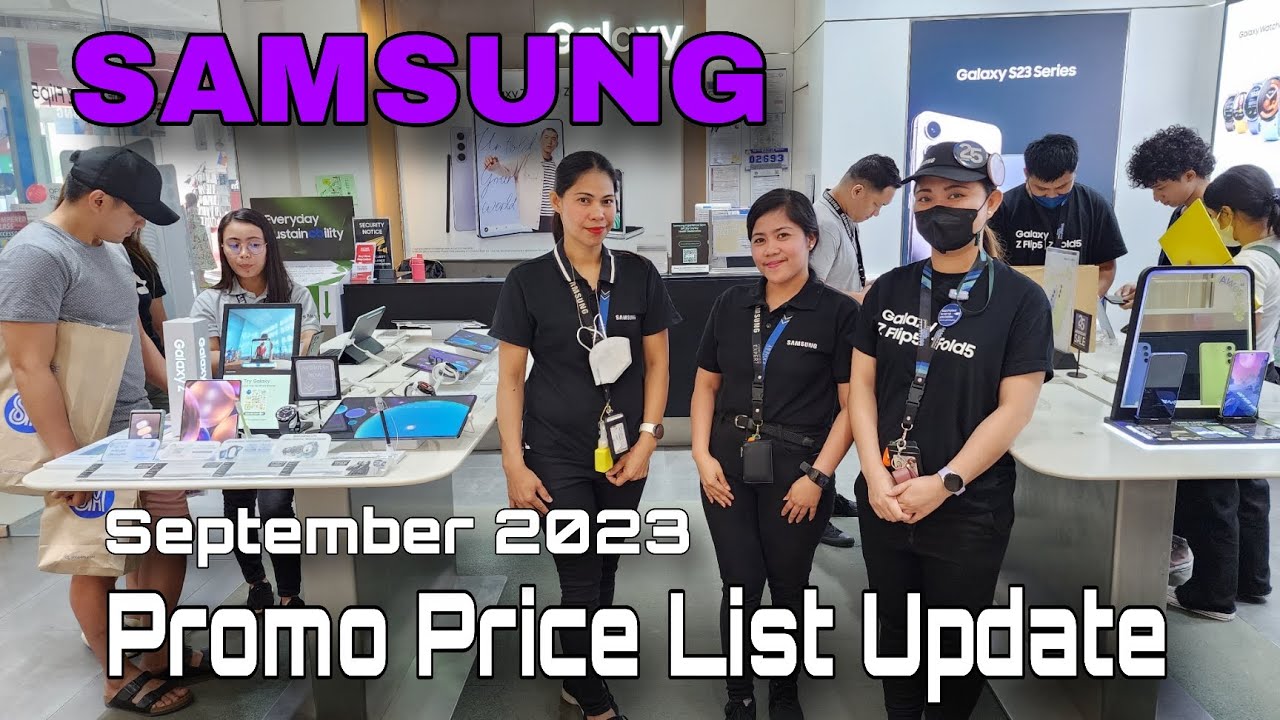 SAMSUNG Promo Price List Update September 2023, Galaxy Tab Series ...