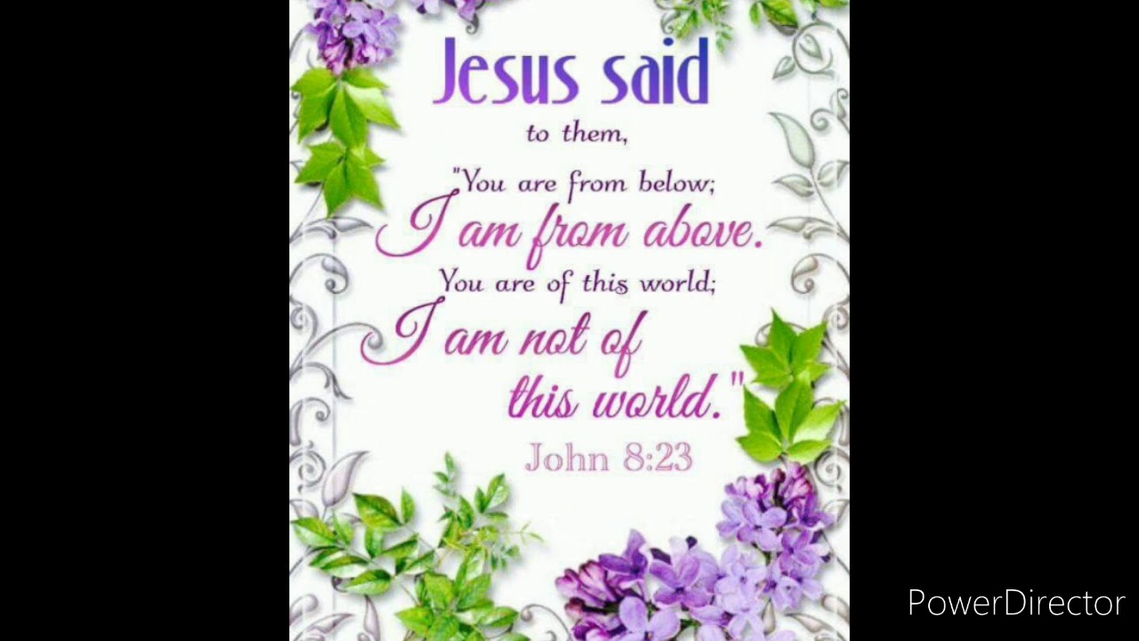John 8 23 YouTube john-8-23-youtube