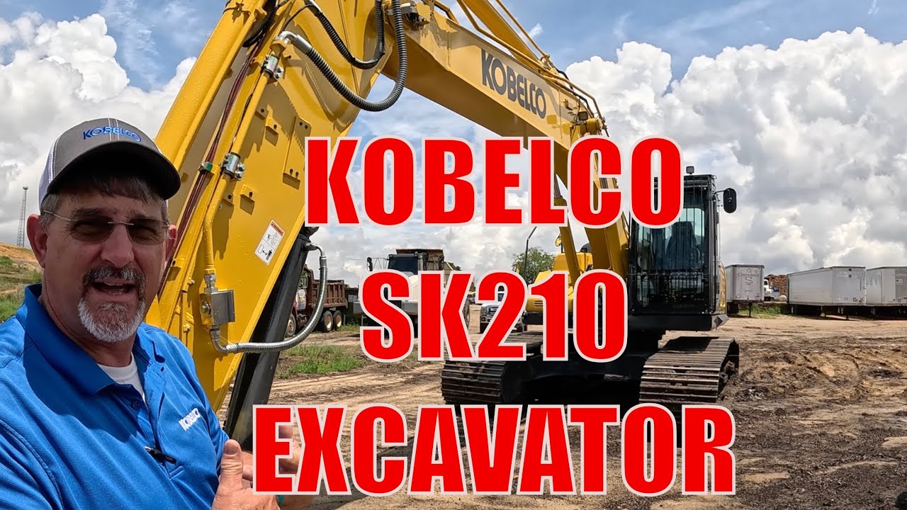 Unveiling the NEW Kobelco SK210: Inspection Revealed - YouTube