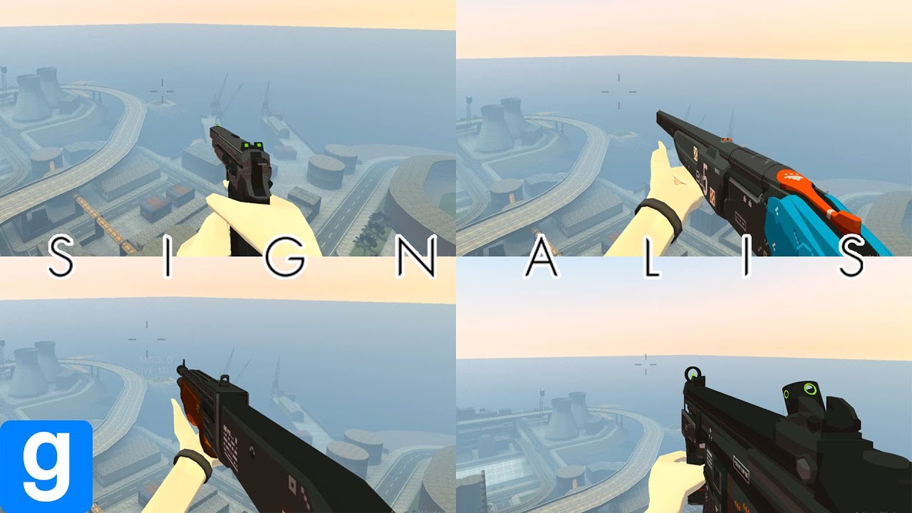 Garry's Mod : Signalis [ TFA ] All Weapons - YouTube