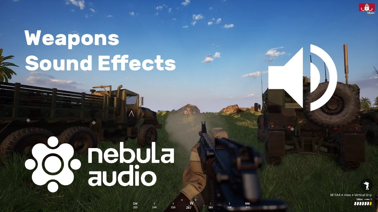 Weapons sound effects Demo - YouTube