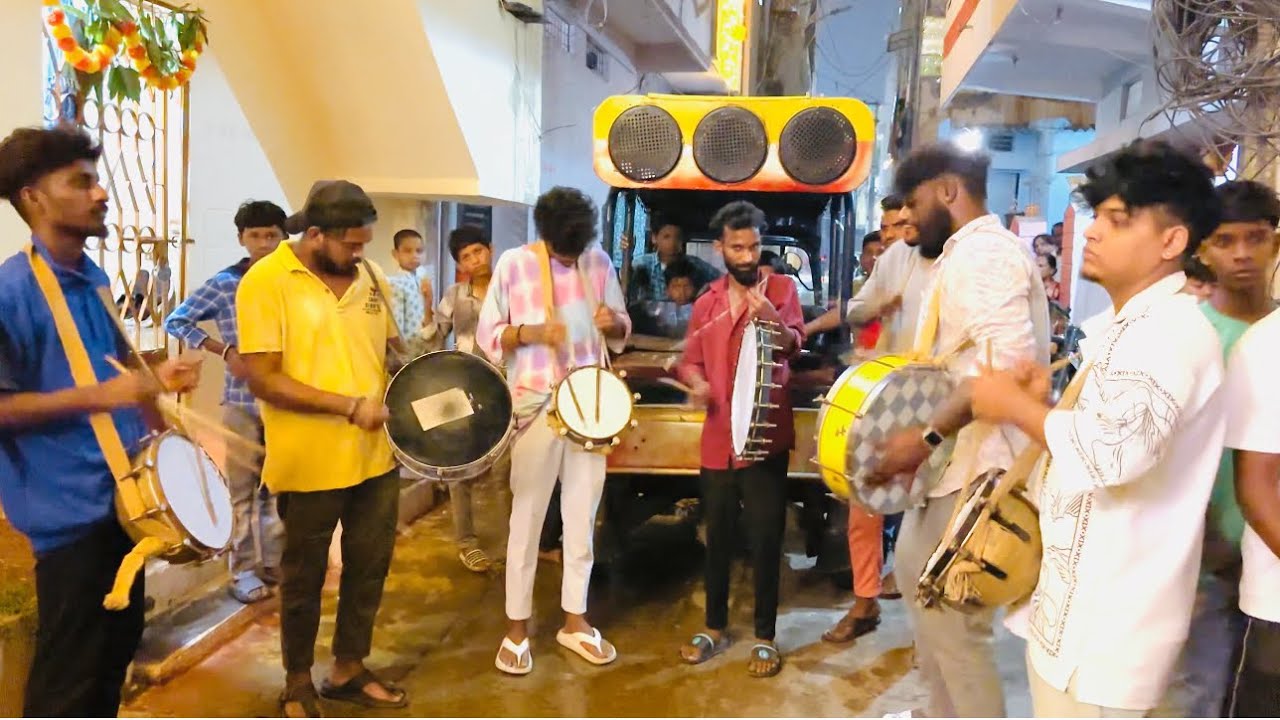 Yadav Song in chatal band by Tom Boys Hyderabad 2024 - YouTube