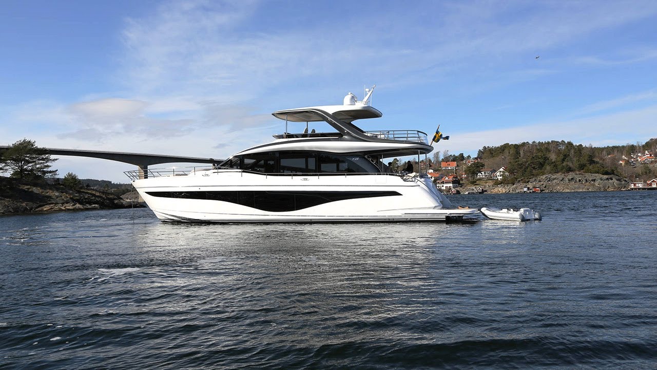 Experience the brand new Princess Y72 in Scandinavia - YouTube